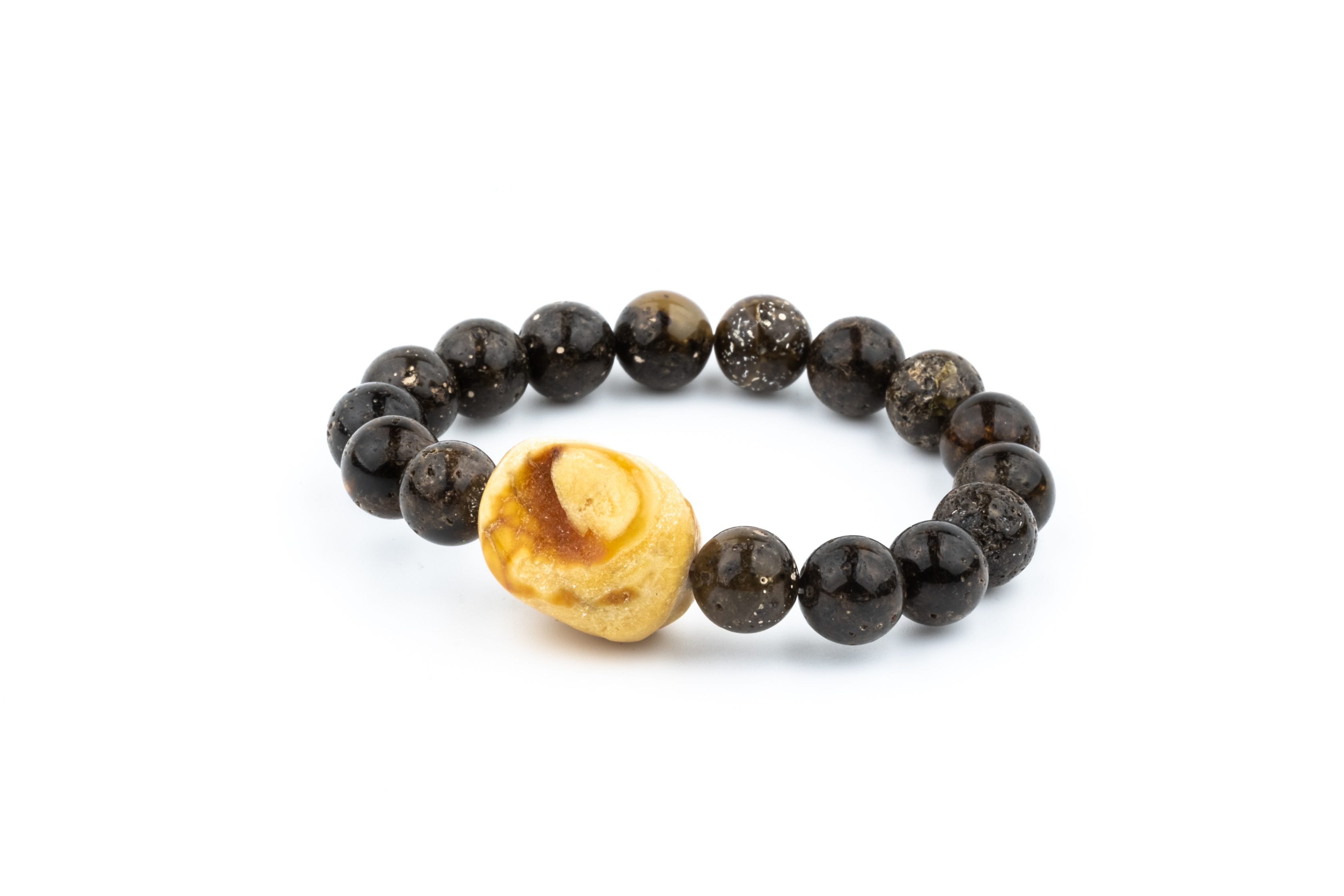 Natural Baltic Amber Bracelet "Nord" - Amber Queen - Buy Now